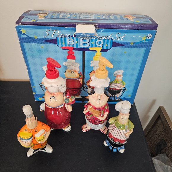 Tracy Flickinger | Kitchen | New Tracy Flickinger Bbq Picnic 5 Piece ...